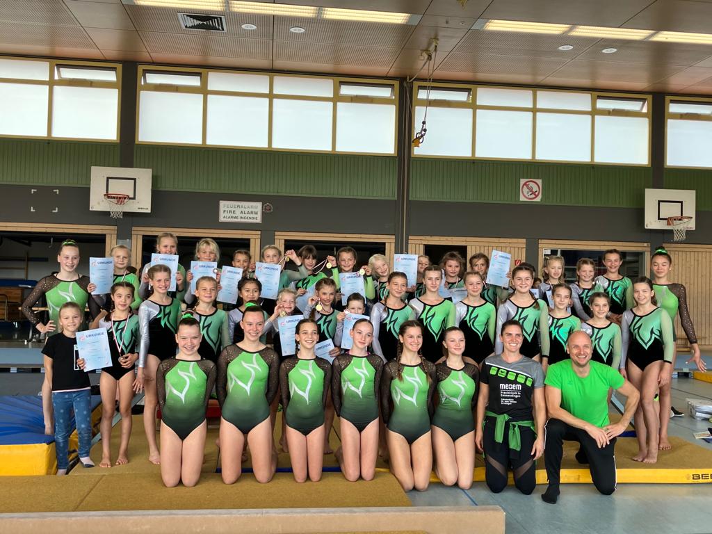 Medaillenregen für die Bahlinger Turnerinnen - TV Bahlingen